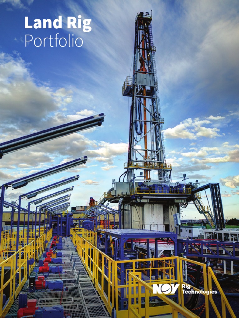 Land Rig Portfolio Catalog | PDF | Drilling Rig | Pump