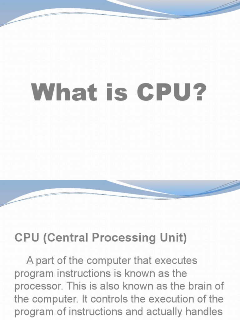 RAM and ROM AND CPU | PDF | Computer Data Storage | Read Only Memory