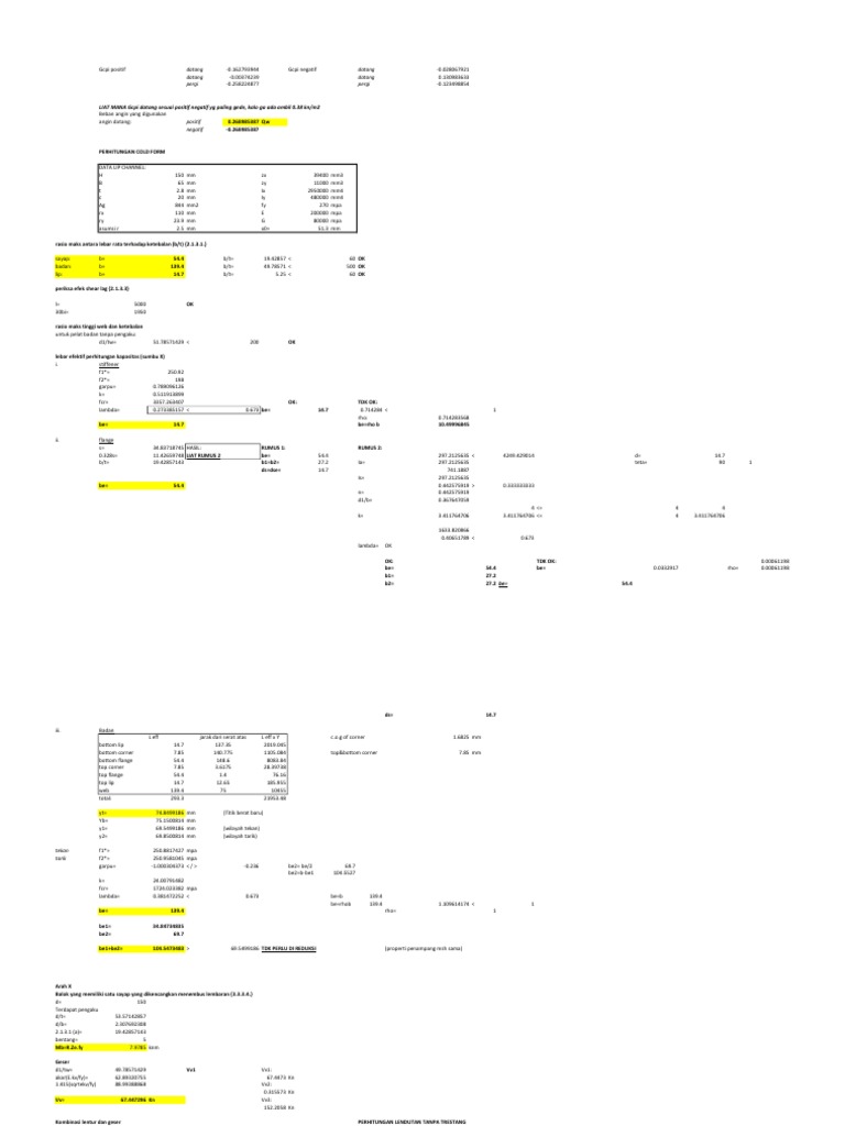 Cold Form V | PDF
