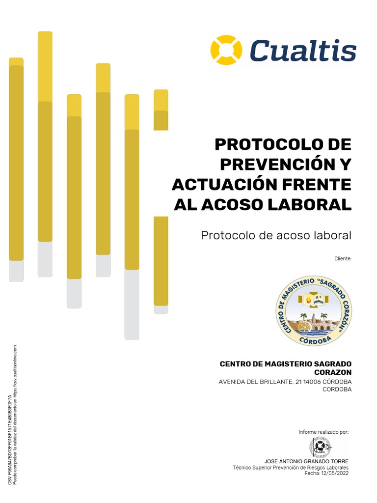 Protocolo Acoso Laboral | PDF | Acoso sexual | Mediación