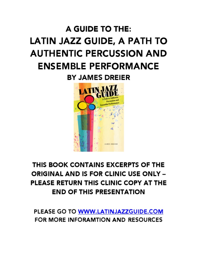 A Guide To The Latin Jazz | PDF | Central American Music | Latin ...