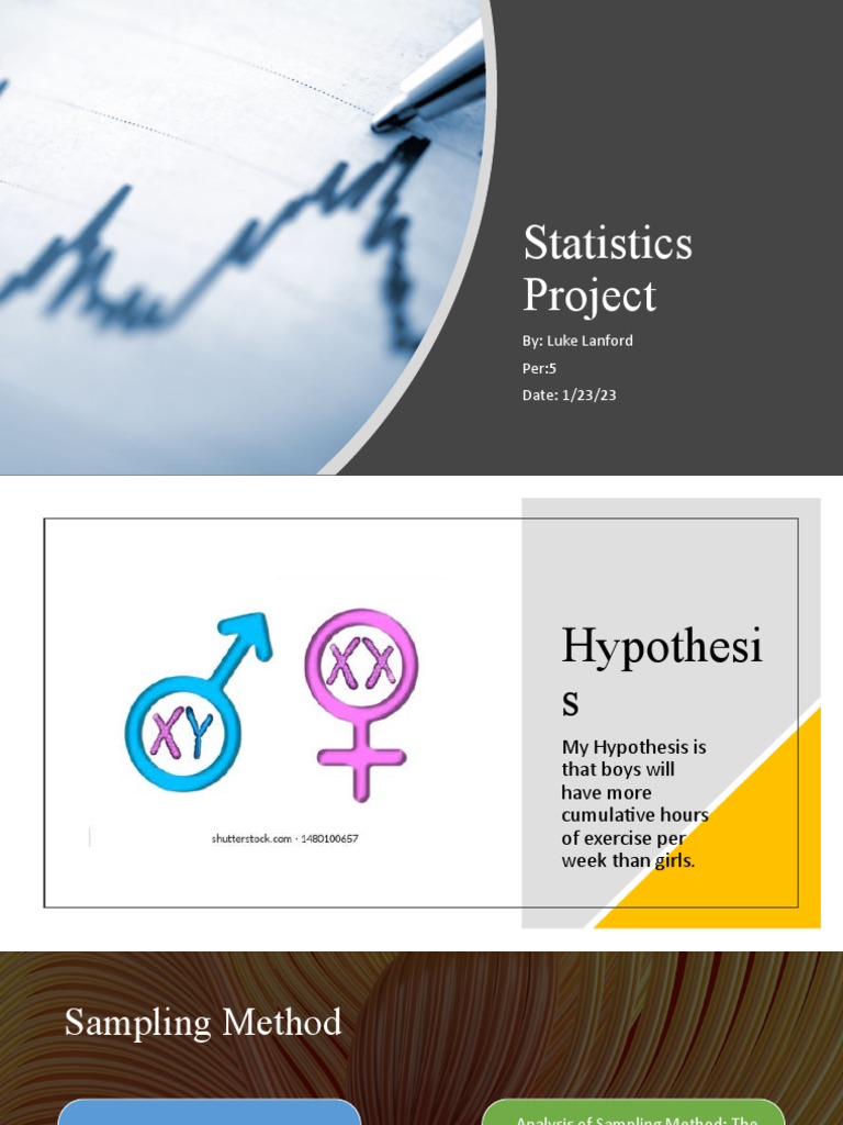 Statisctics Project AMDM | PDF | Statistical Analysis | Teaching ...