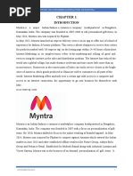 Myntra SWOT Analysis | PDF | Retail | Mergers And Acquisitions