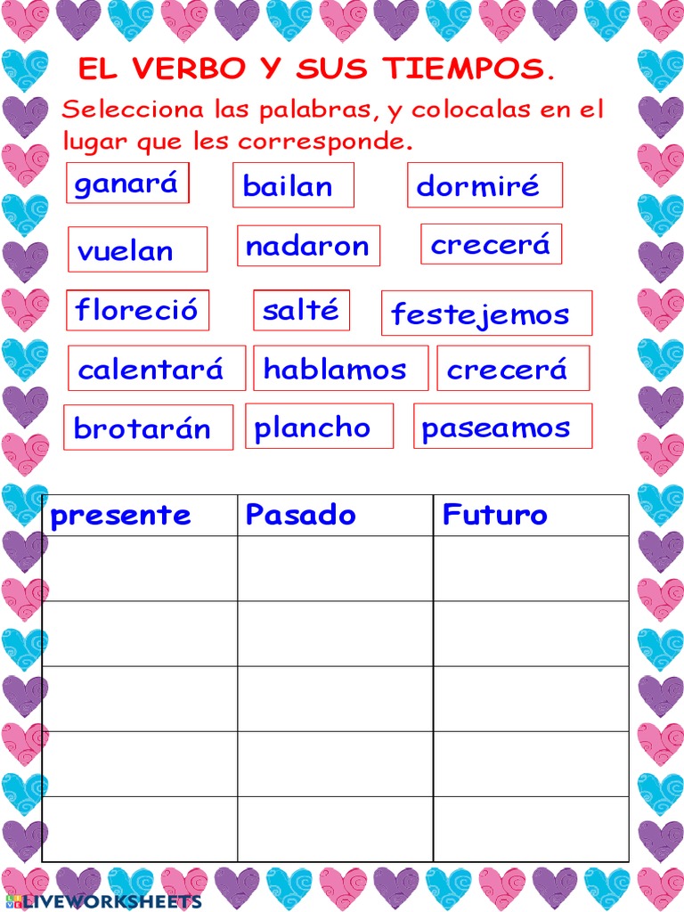 El Verbo 2 | PDF | Artes del Lenguaje y Comunicación | Estudios de ...