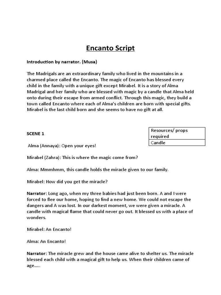 Encanto Script | PDF