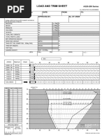 Manual Loadsheet B737 | PDF | Aircraft | Aviation