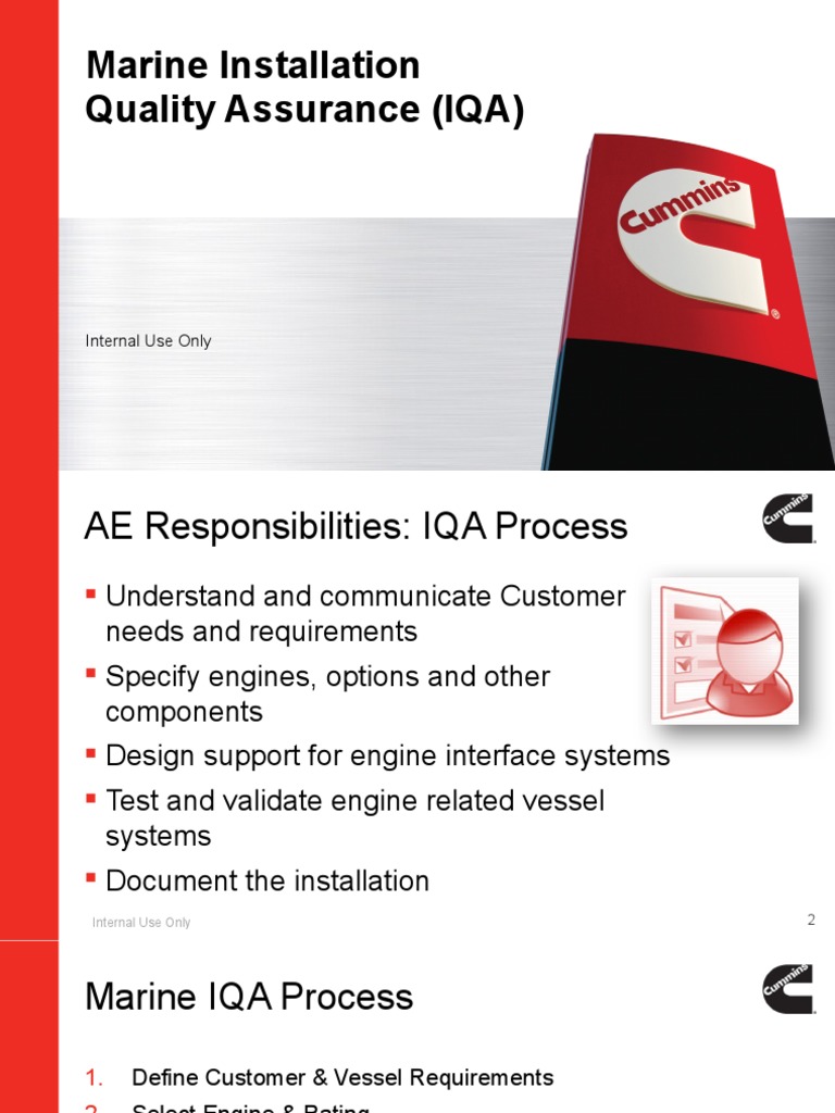 06-MAE Marine IQA Process | Download Free PDF | Information Technology ...
