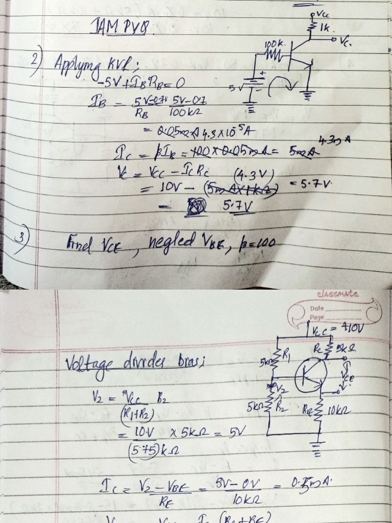 Transistor Pyq | PDF