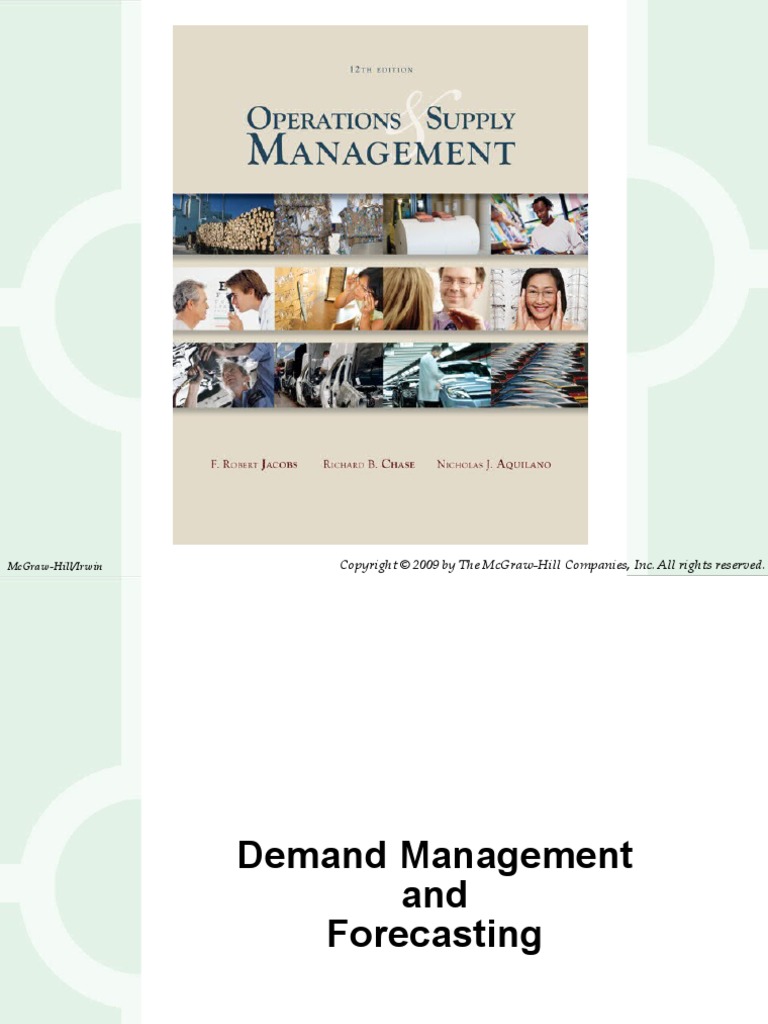 DM-PPT-Chapter-03-Demand Management & Forcasting | Download Free PDF | Forecasting | Scientific ...