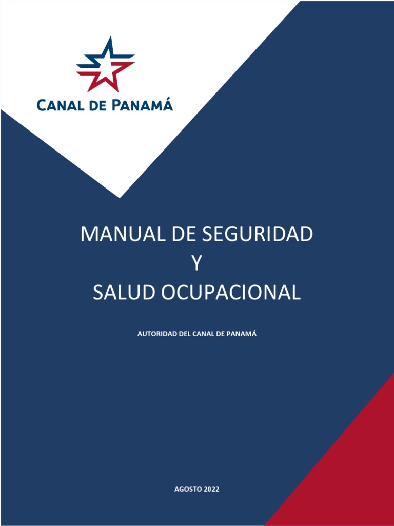 Manual-de-Seguridad-y-Salud-Ocupacional ACP-v.2022 | PDF | Seguridad y ...