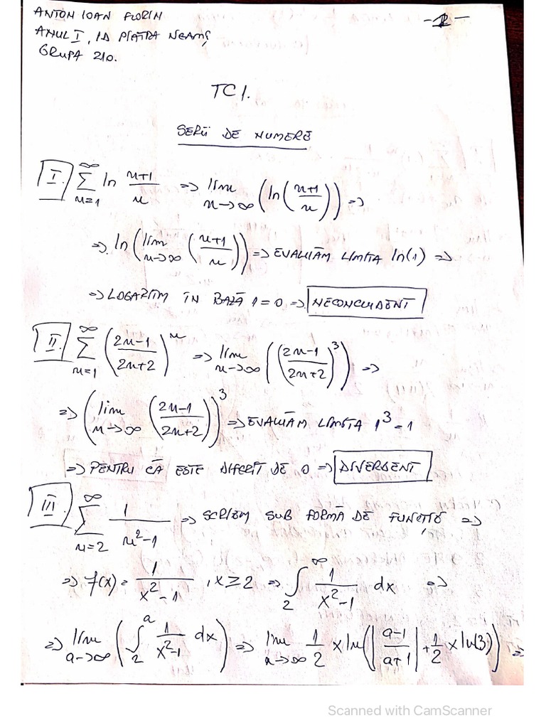 Tema Matematica | PDF