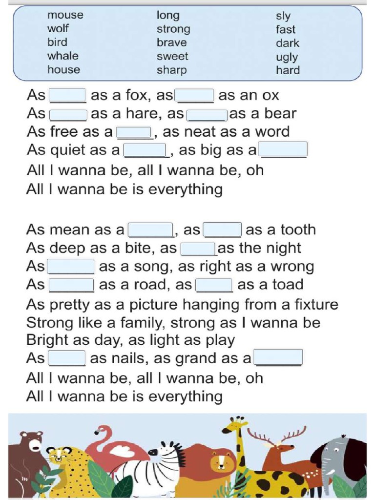 As As Worksheets | PDF