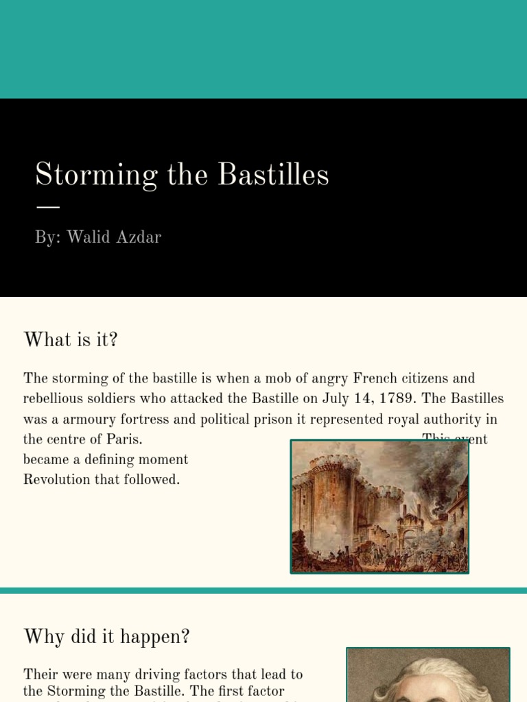 Storming The Bastille | PDF | Politics | Travel