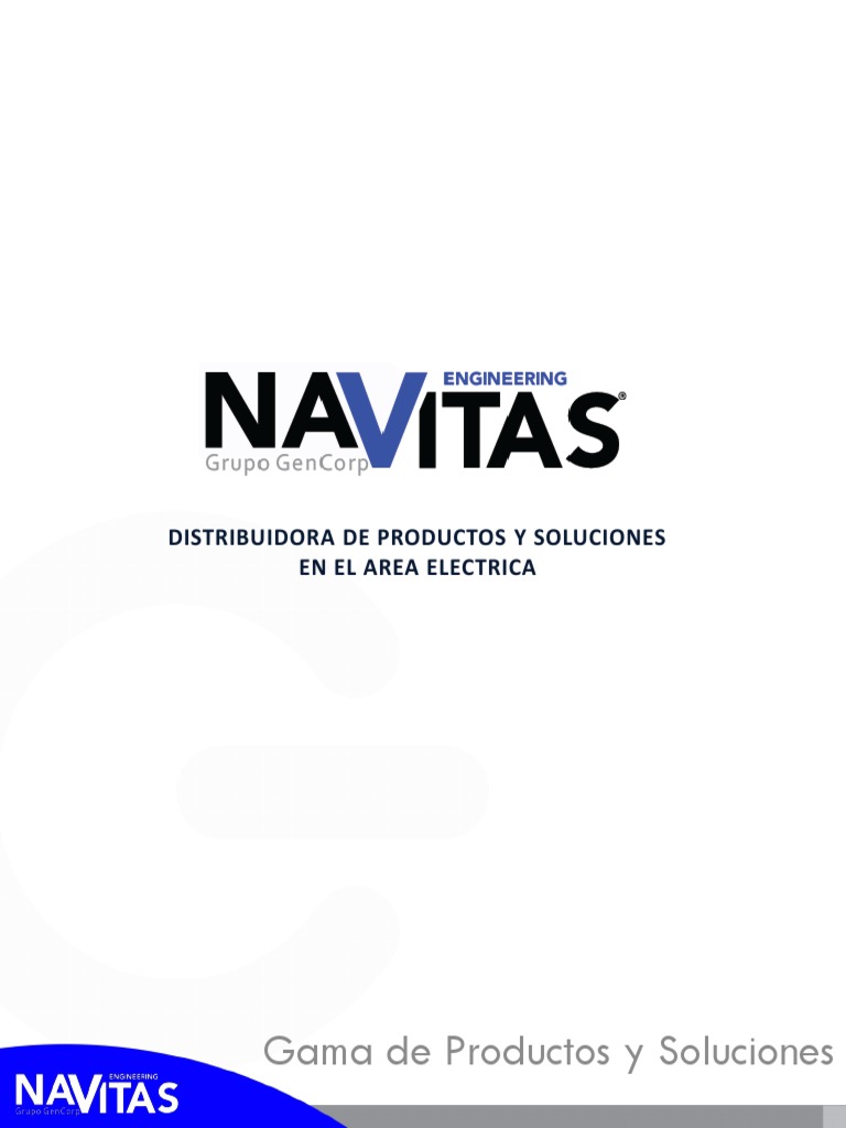 Brochure Navitas | PDF | Subestacion electrica | Transformador
