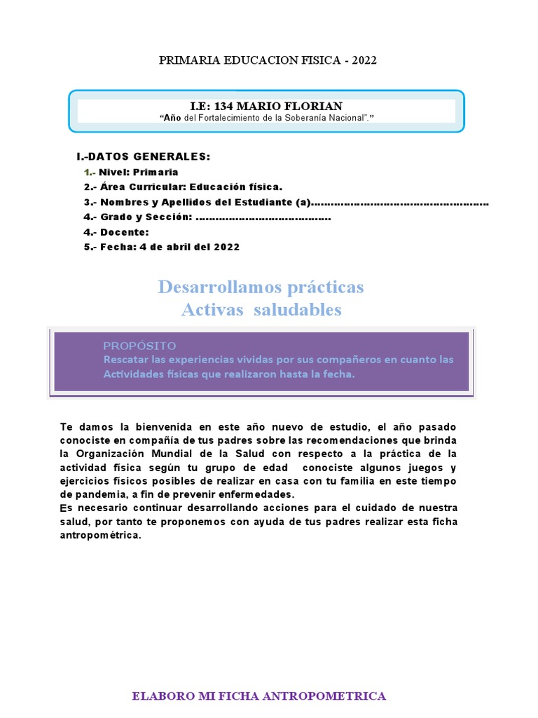 Ef - Ficha Diagnostica | PDF