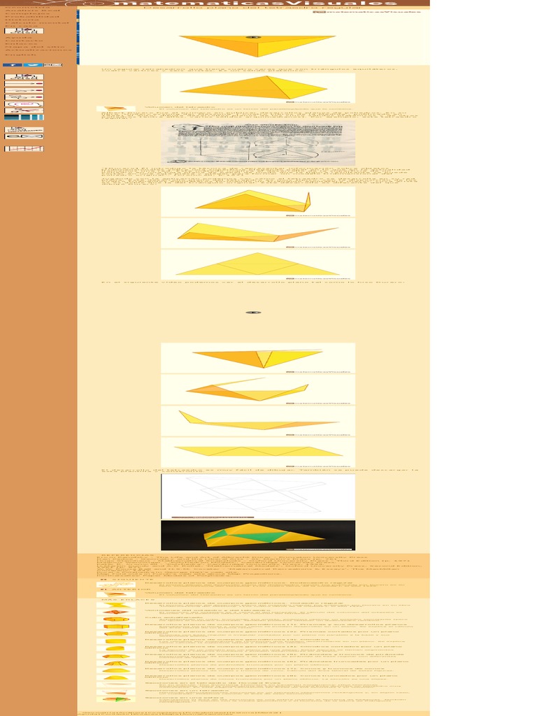 Matematicas Visuales Desarrollos Planos de Cuerpos Geométricos ...