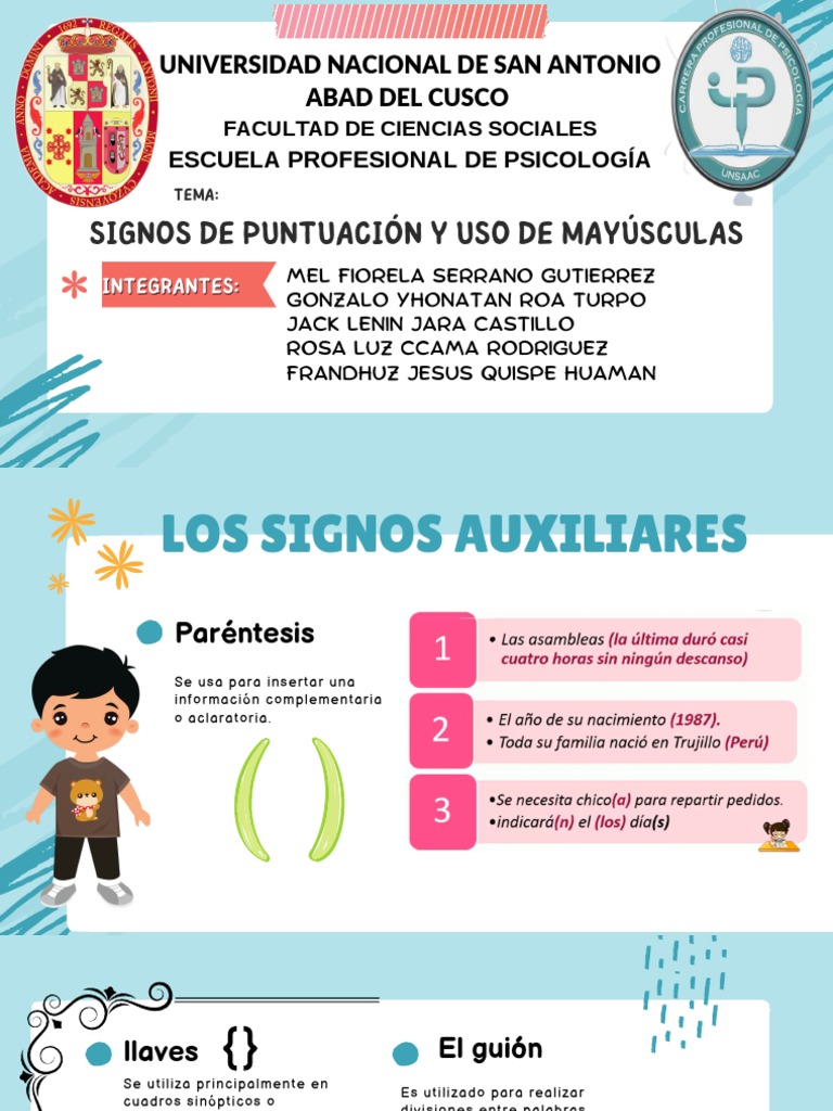Signos de Puntuacion y Mayusculas | PDF | Puntuación | Coma