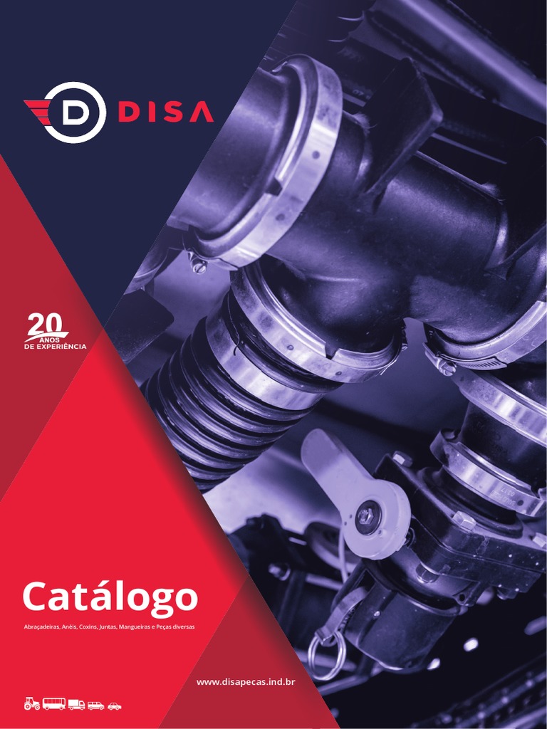 Catalogo Disa 2022.PDF-mangueira e Juntas | PDF | Veículos de rodas | Máquinas
