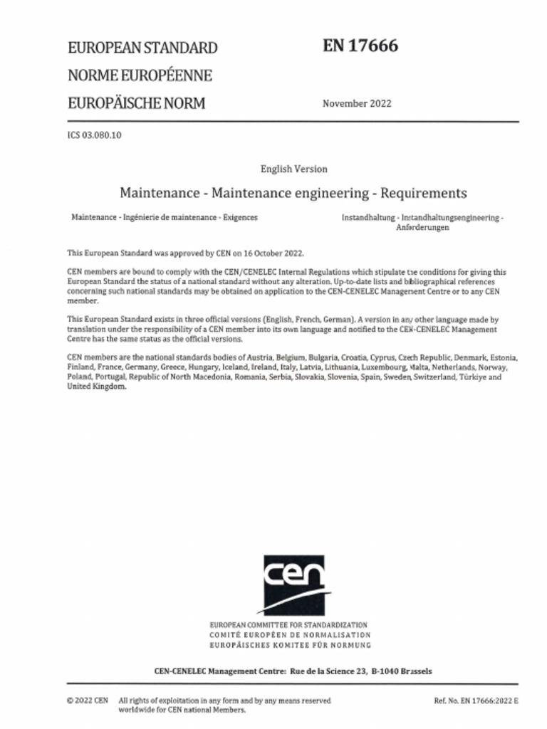 EN17666 | PDF