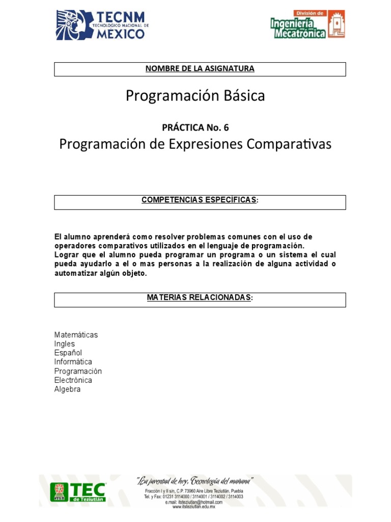 Programación comparativas DEV C | PDF | C ++ | C (lenguaje de programación)