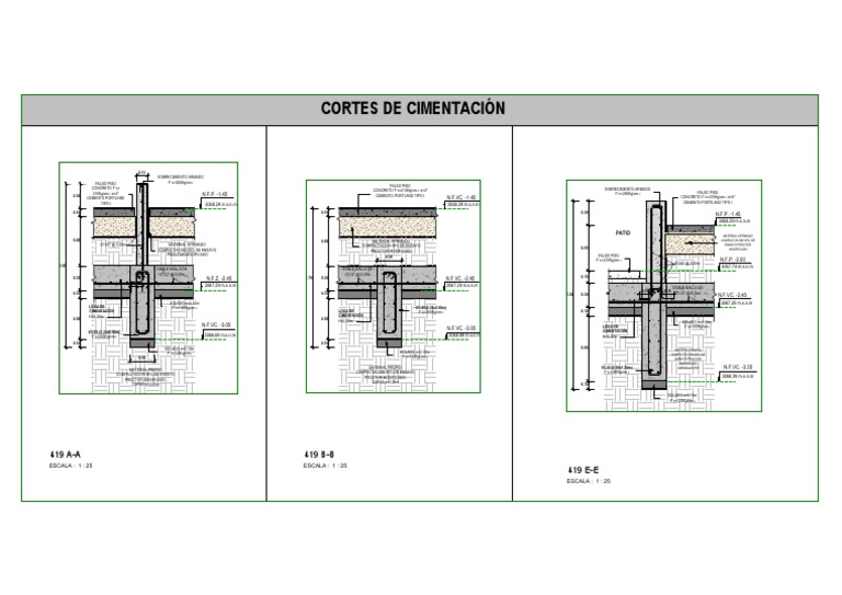 200023-CSSP001-419-00 - Detalle Sobrecimiento | PDF | Construyendo ...