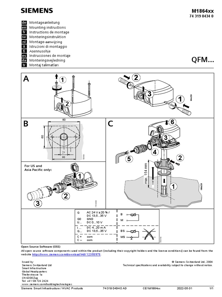 Duct Sensor For Rel. Humidity - Temperature QFM.. - Da | PDF | Software ...