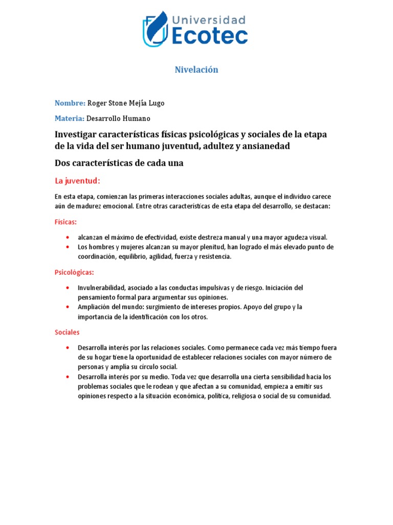 Nivelación Pdf Adultos Vejez