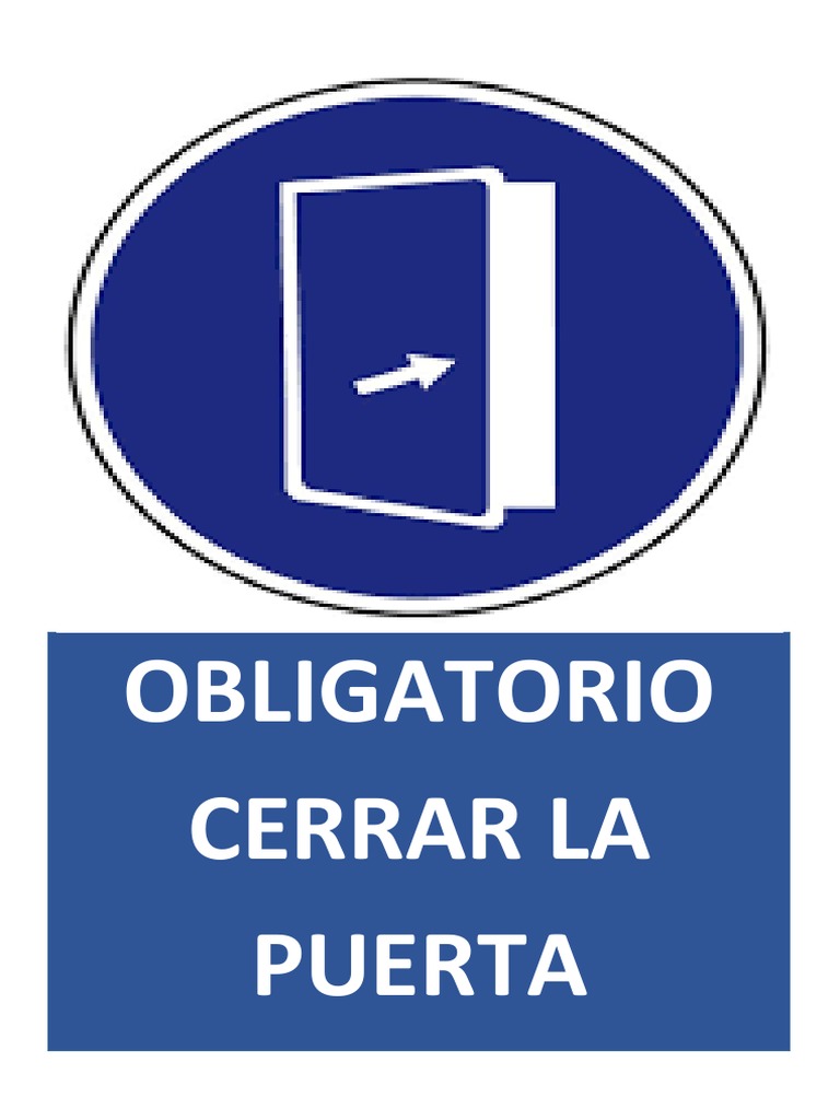 Obligatorio Cerrar La Puerta | PDF