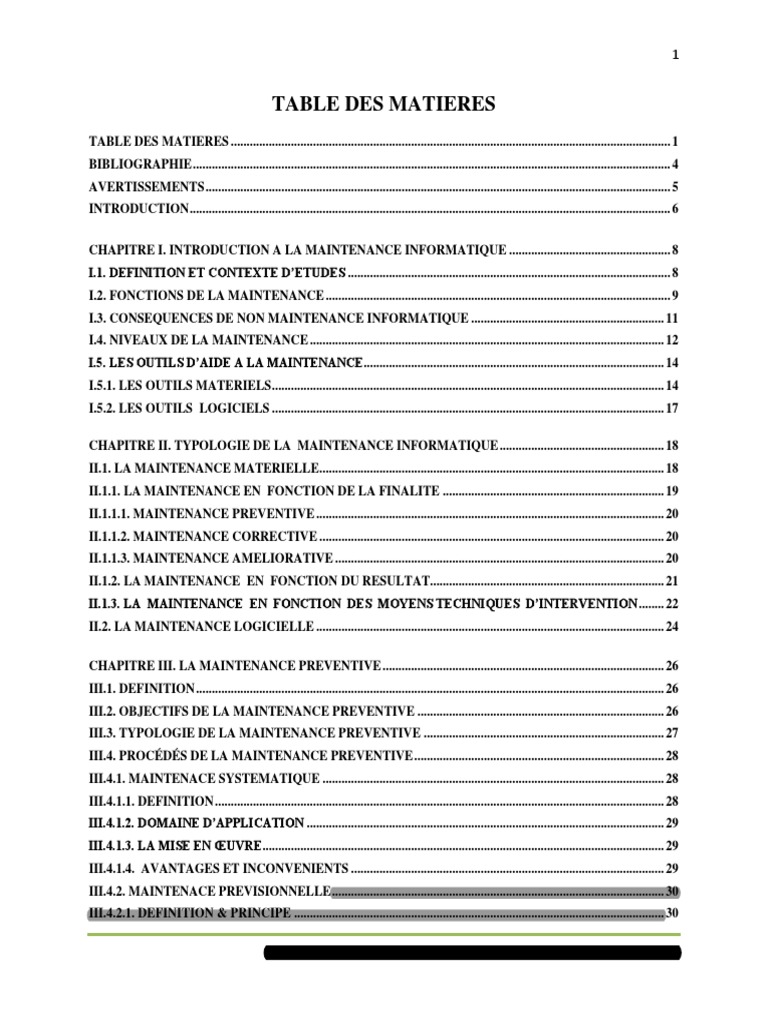 Cours de Maintenance Informatique FSR | PDF | Informatique | Logiciel