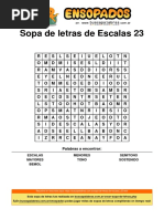 Sopa de Letras sobre Sismos para Niños | PDF