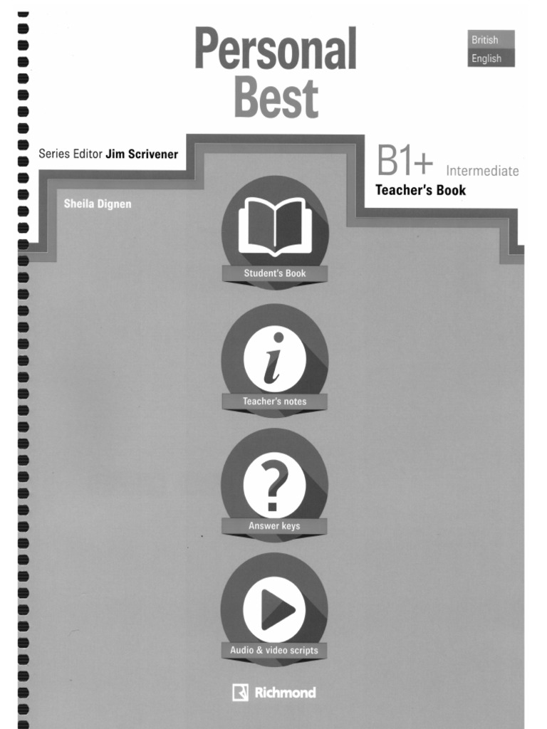 Personal Best B1+ Teacher's Book | PDF