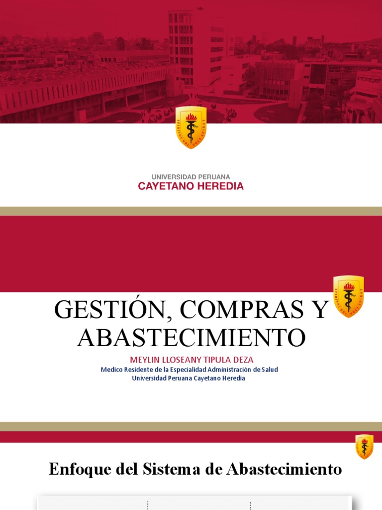 Gestión Compras y Abastecimiento | PDF | Logística | Business
