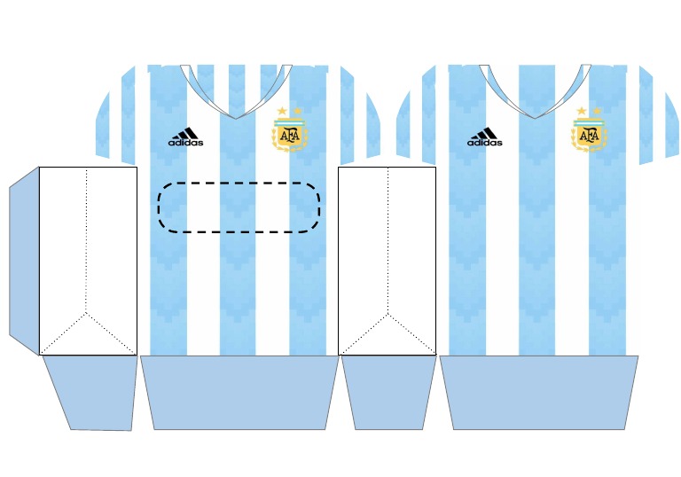 Caja Camiseta Argentina Pdf