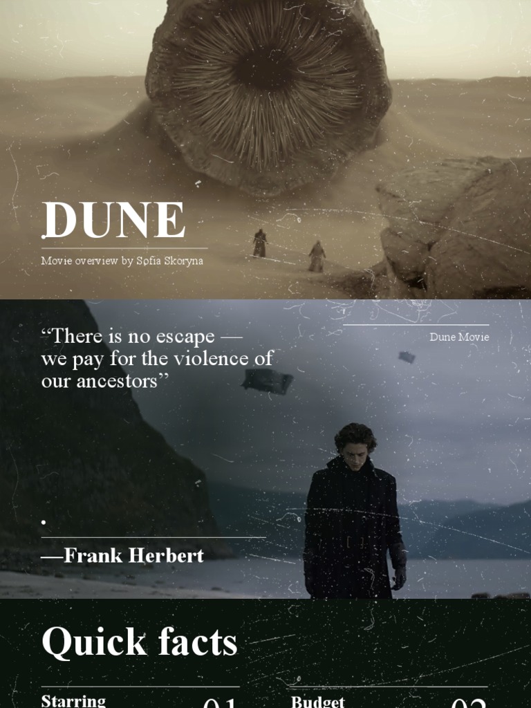 Dune Presentation | PDF