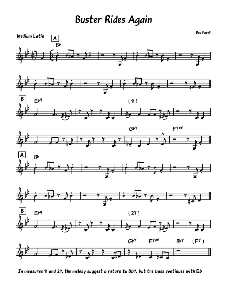 Buster Rides Again | PDF