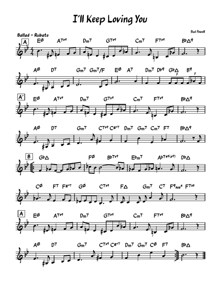 I'Ll Keep Loving You | PDF