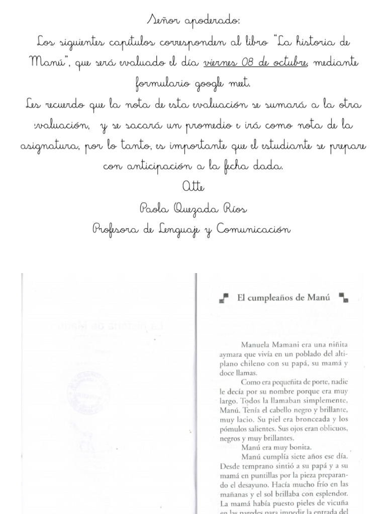 Libro Historia de Manú | PDF