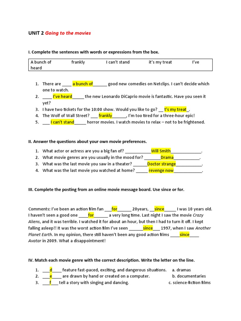 Going to the Movies: A Guide to Movie Genres, Preferences, and Reviews ...