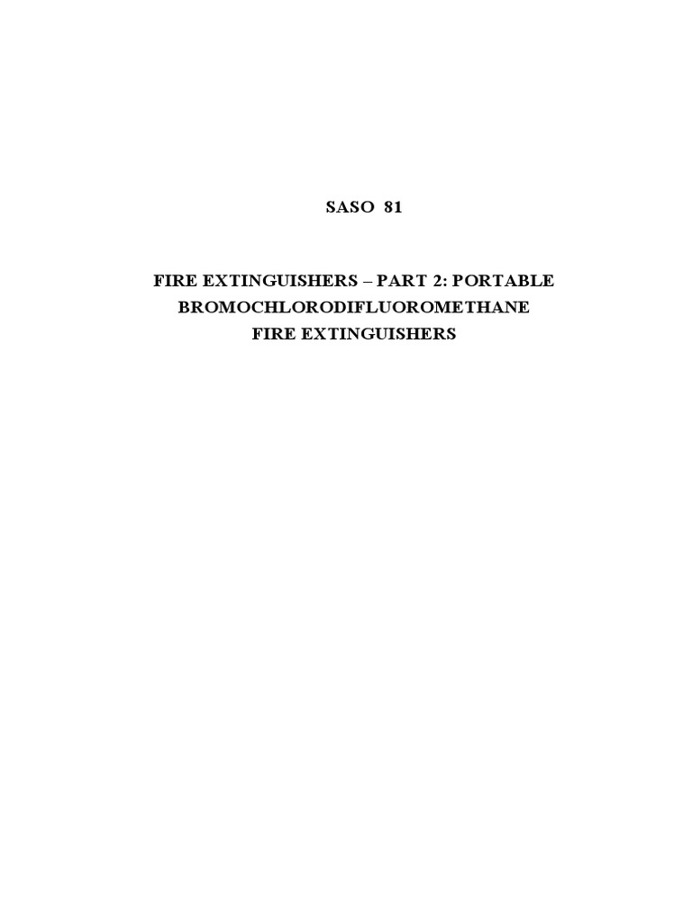Saso 81 | PDF | Manufactured Goods | Mechanical Engineering