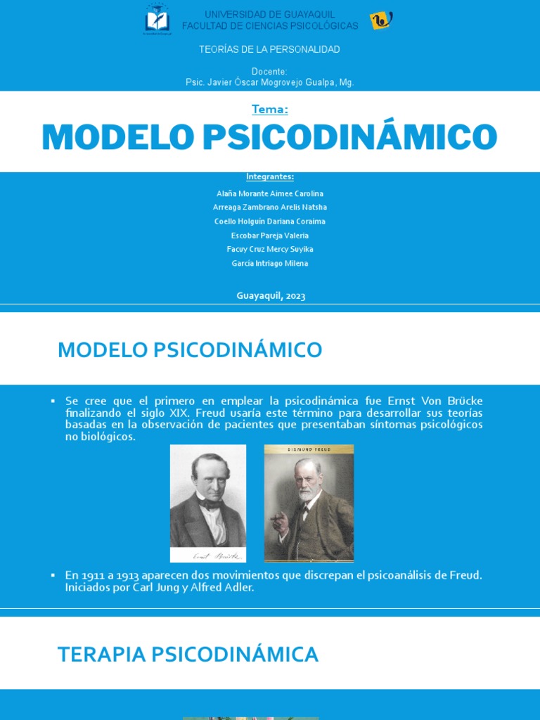 Modelo Psicodinamico | PDF | Psicoanálisis | Carl Jung