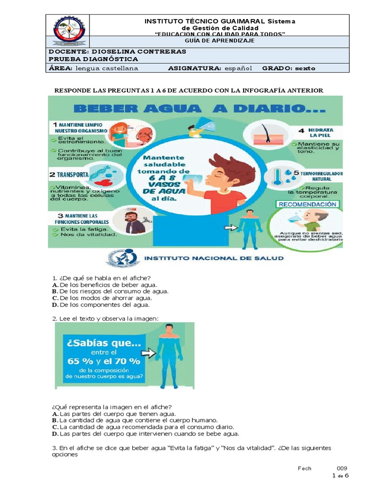 Beneficios del Agua y Sueño Saludable | PDF | Agua | Dormir