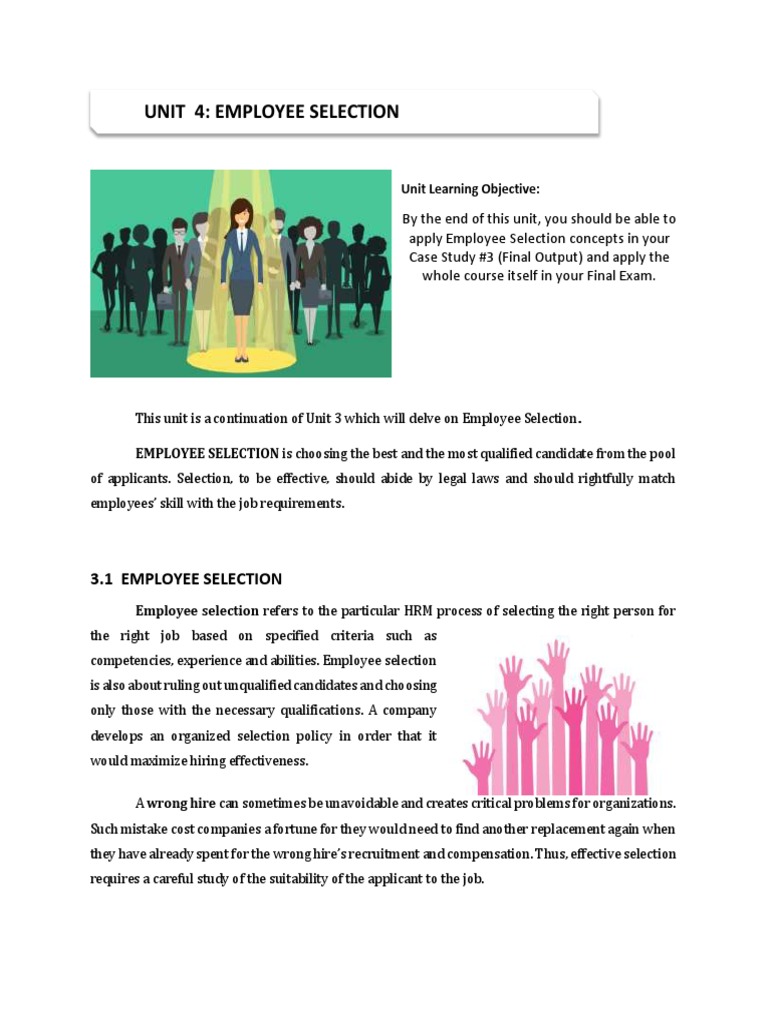The Selection Process: A Comprehensive Guide to Employee Selection ...