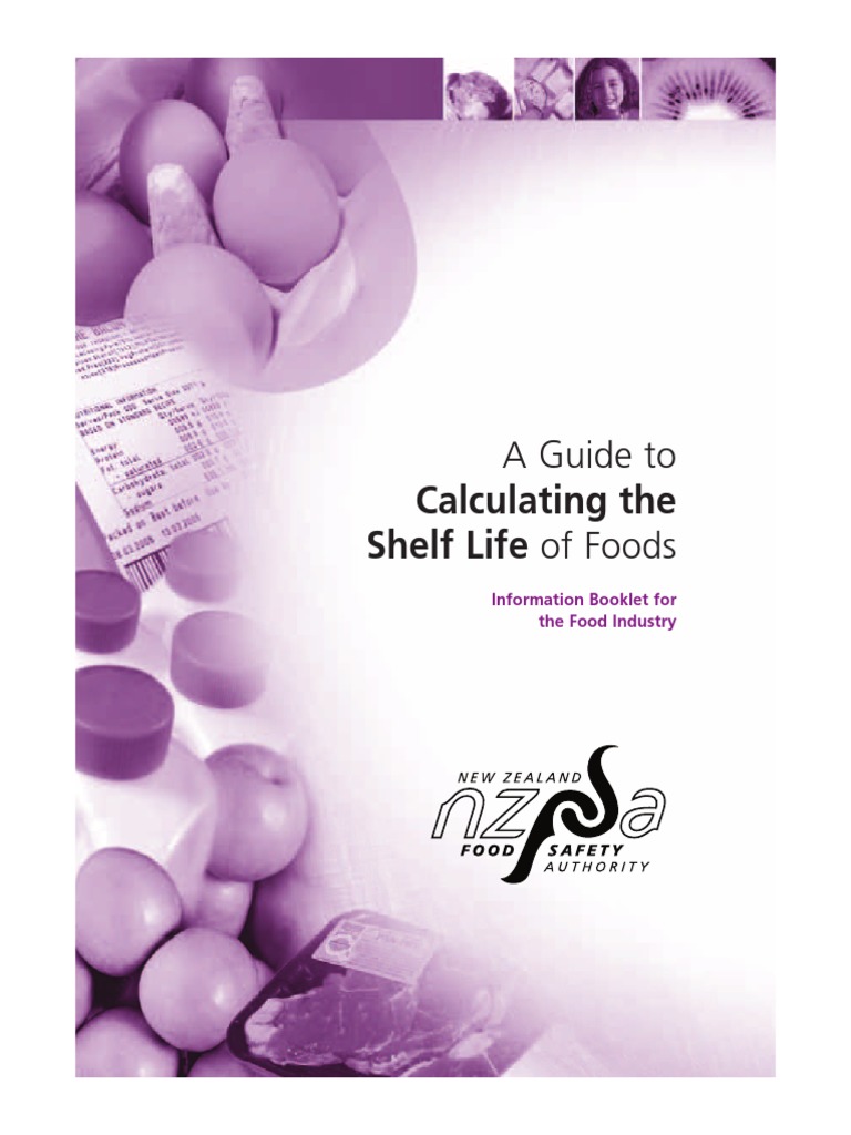 Shelf Life Calculation Guide for Foods | PDF | Shelf Life | Food ...