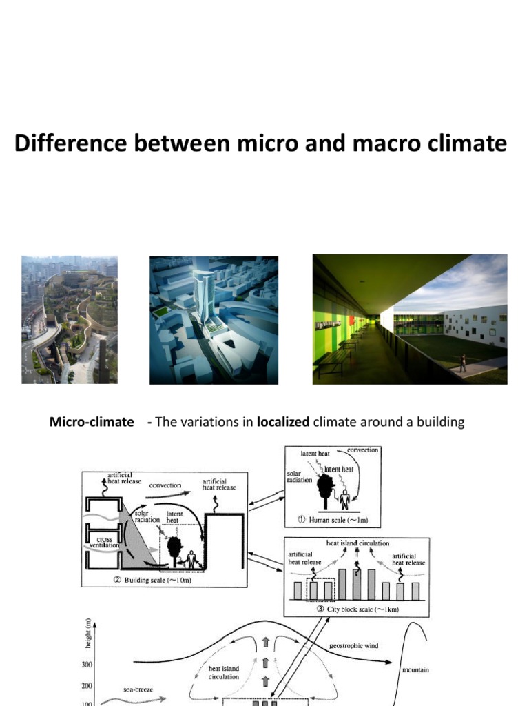 Micro and Macro Climate | PDF | Climate | Wound