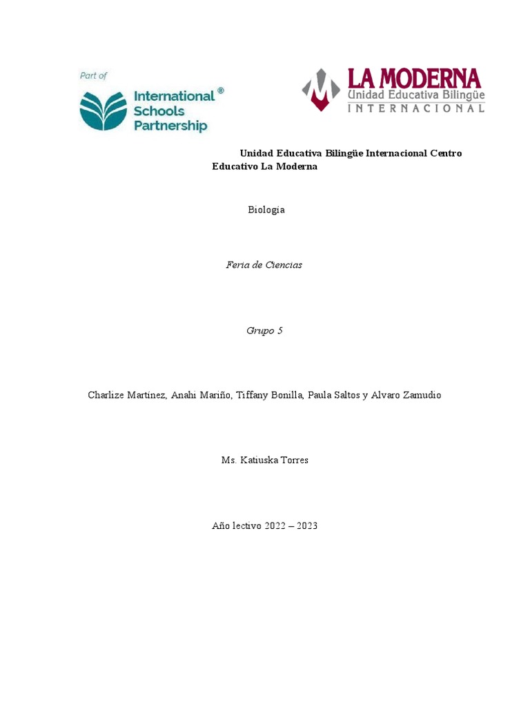 Feria de Ciencias 2022 | PDF Feria de Ciencias 2022 | PDF