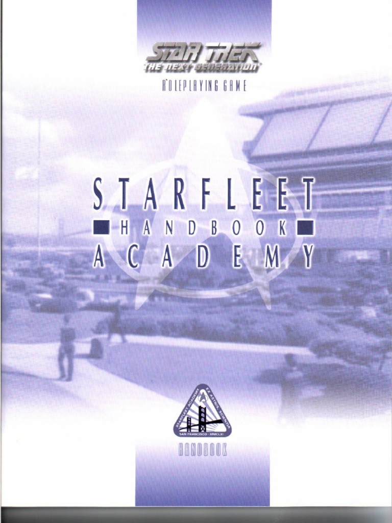 Star Trek RPG Lug25501A - Next Generation Starfleet Academy - Handbook ...