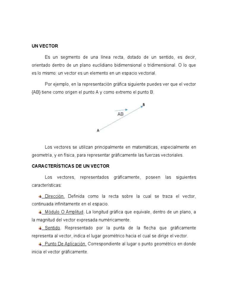 Vectores en El Plano | PDF