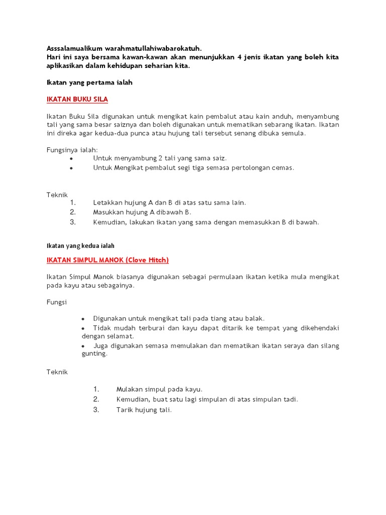 Ikatan Buku Sila | PDF