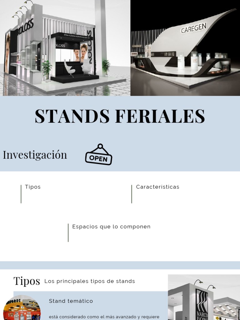 Stands de Feria | Descargar gratis PDF | Economias | Business