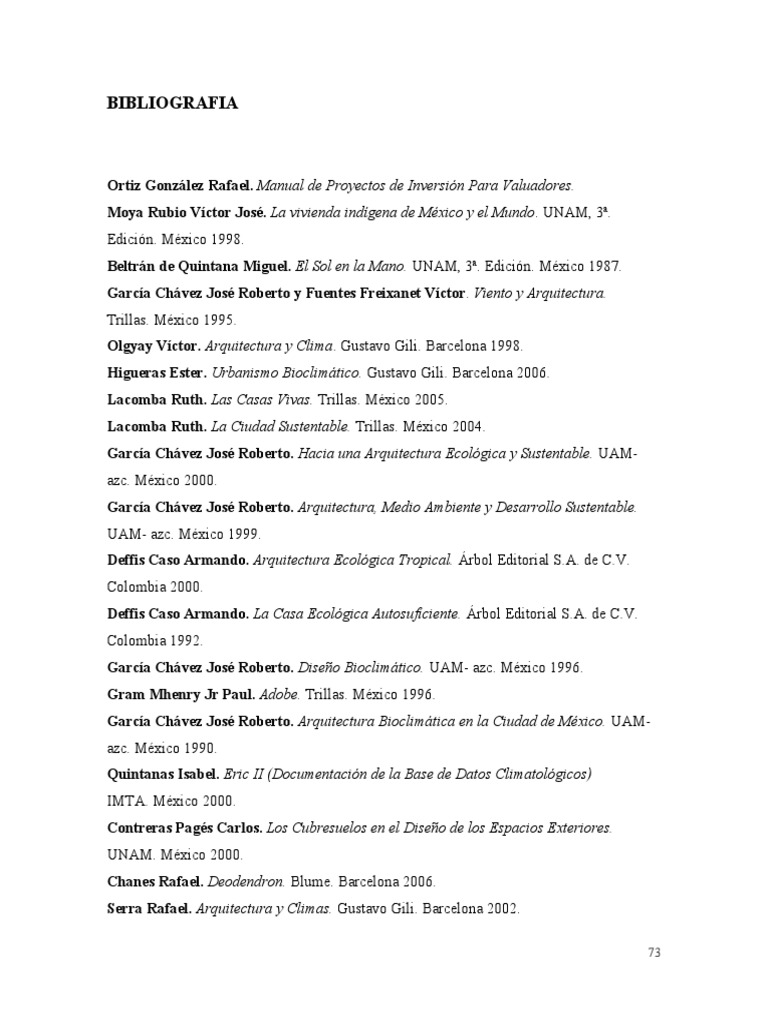 LA VALUACIÓN INFLUIDA POR EL DISEÑO BIOCLIMATICO Parte 4 | PDF | México ...